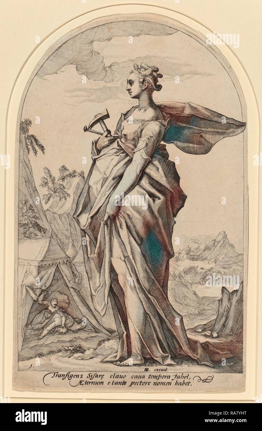 Jacob Matham after Hendrik Goltzius (Dutch, 1571 - 1631), Jael and ...