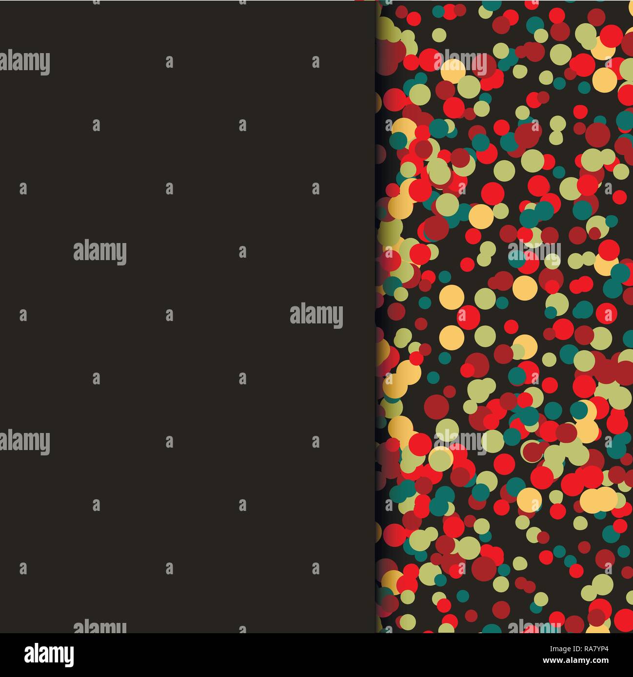 Colorful Burst of Colors Graphic on Black Background Easily editable ...