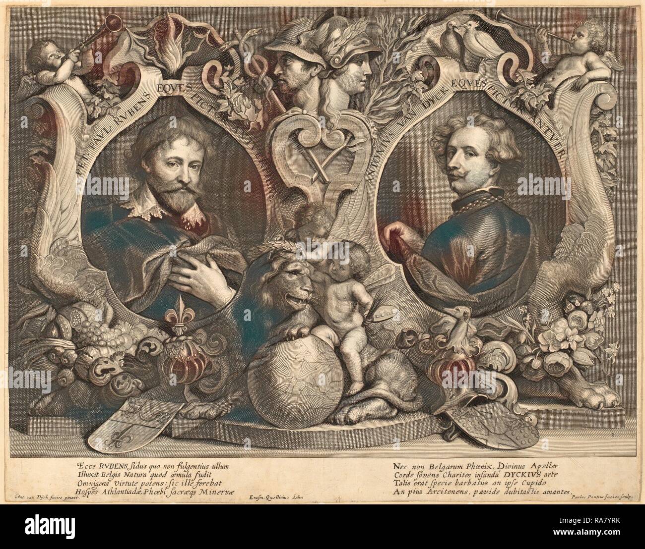 Paulus Pontius, after Sir Anthony van Dyck and Erasmus Quellinus II ...