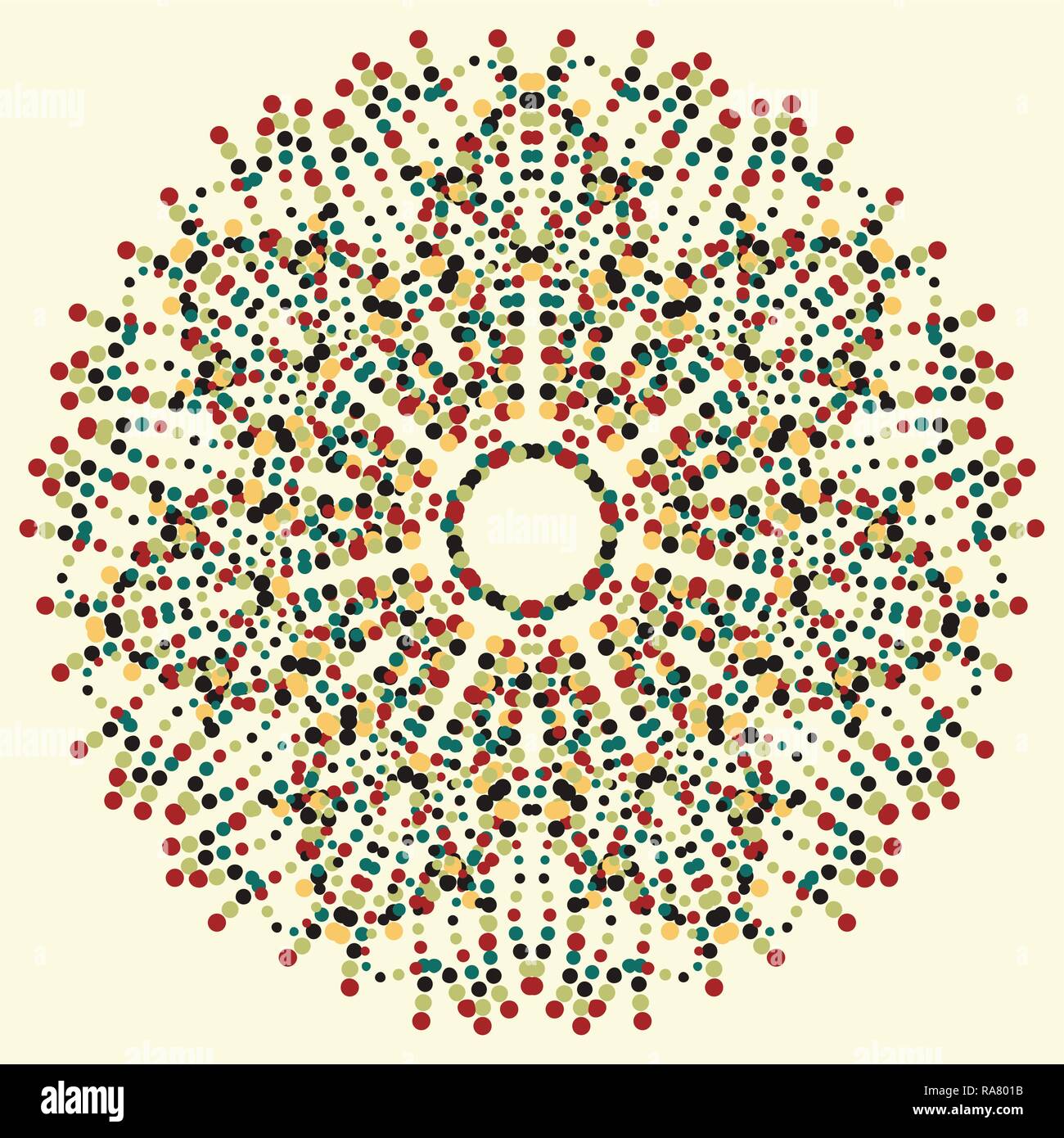 Colorful Burst of Colors Graphic on White Background Easily editable ...