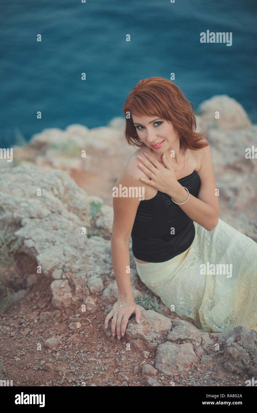 Journal Calendar red hair goddess queen seamaid awaiting her man seaman ...