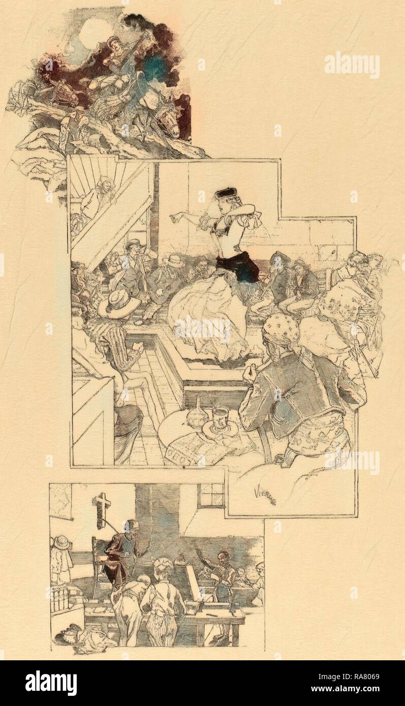 Daniel Vierge, On the Trail of Don Quixote, Spanish, 1851 - 1904 ...