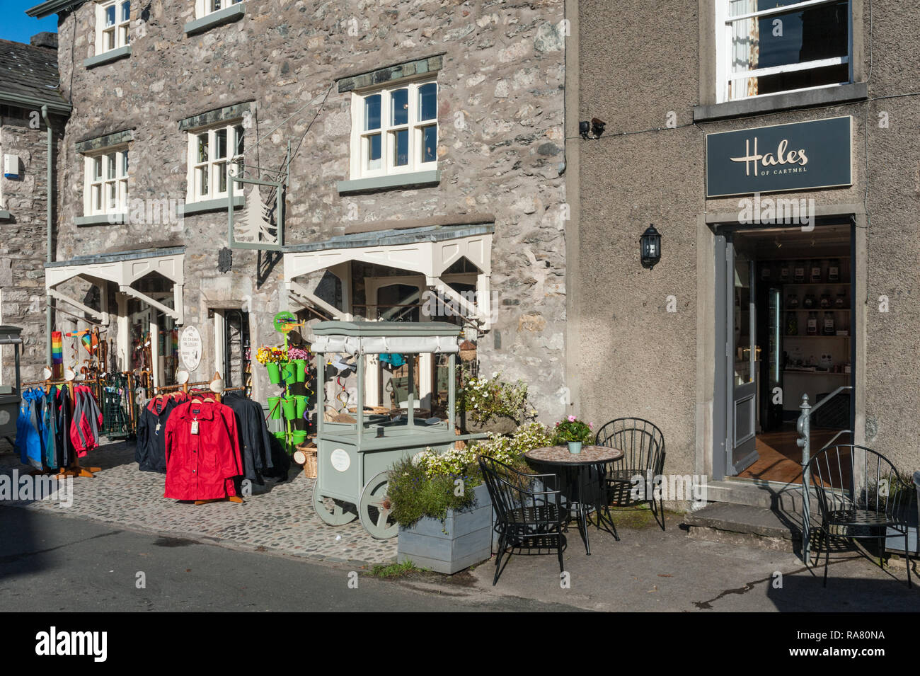 Cartmel cumbria village hi-res stock photography and images - Alamy