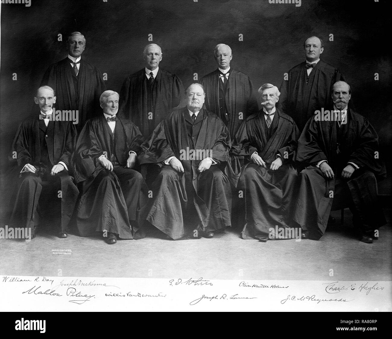 United states supreme court justices Black and White Stock Photos ...
