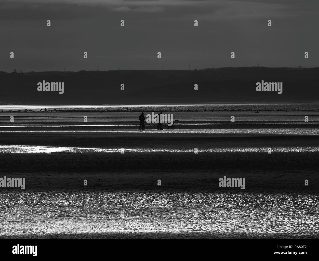 Low tide on solway firth hi-res stock photography and images - Alamy