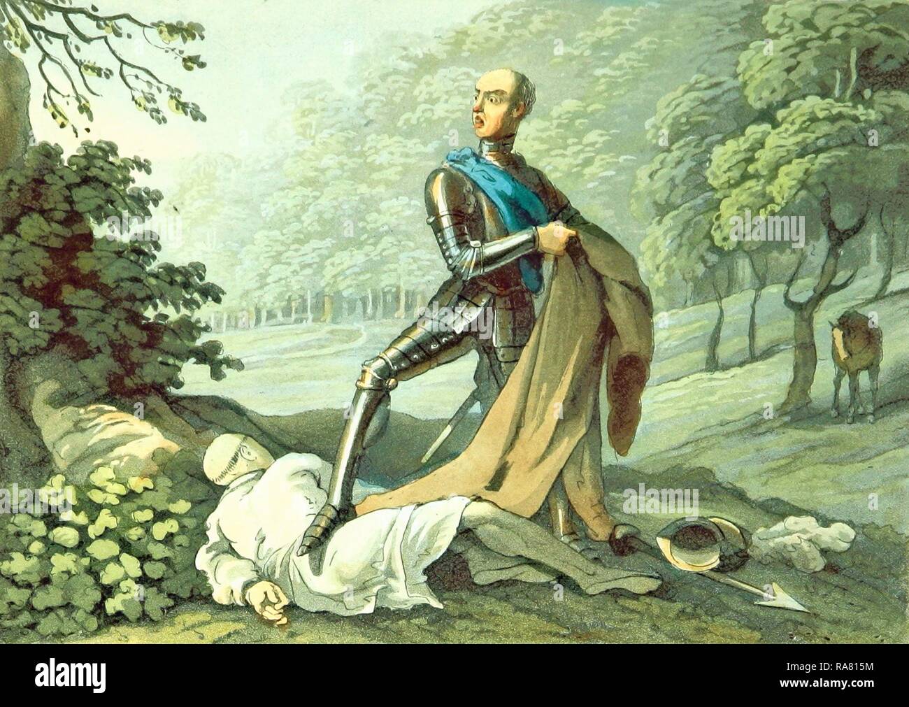 The Tournament, or, Days of Chivalry. Reimagined by Gibon. Classic art ...