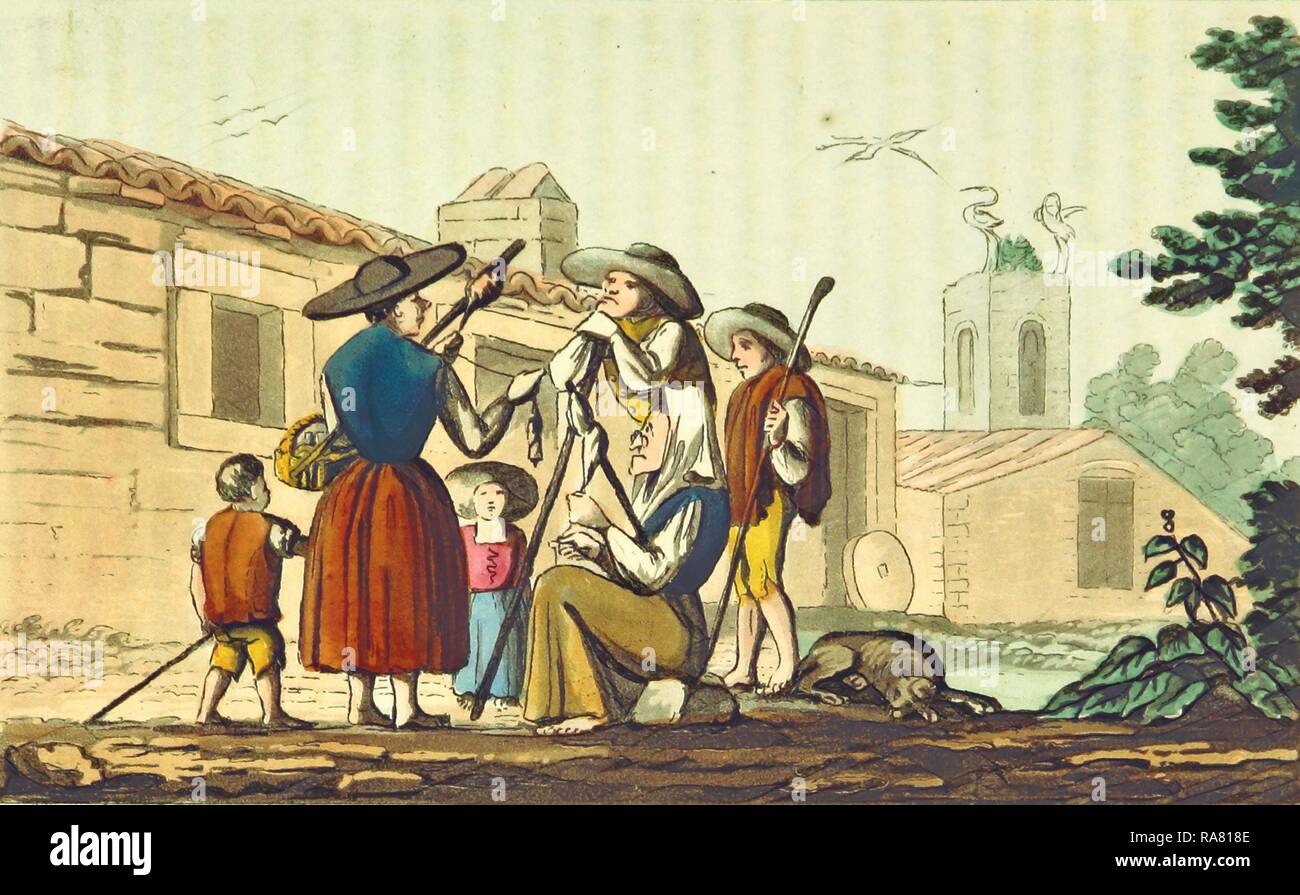 Beija, inhabitants of Foz de Arouce, Sketches of Portuguese life ...