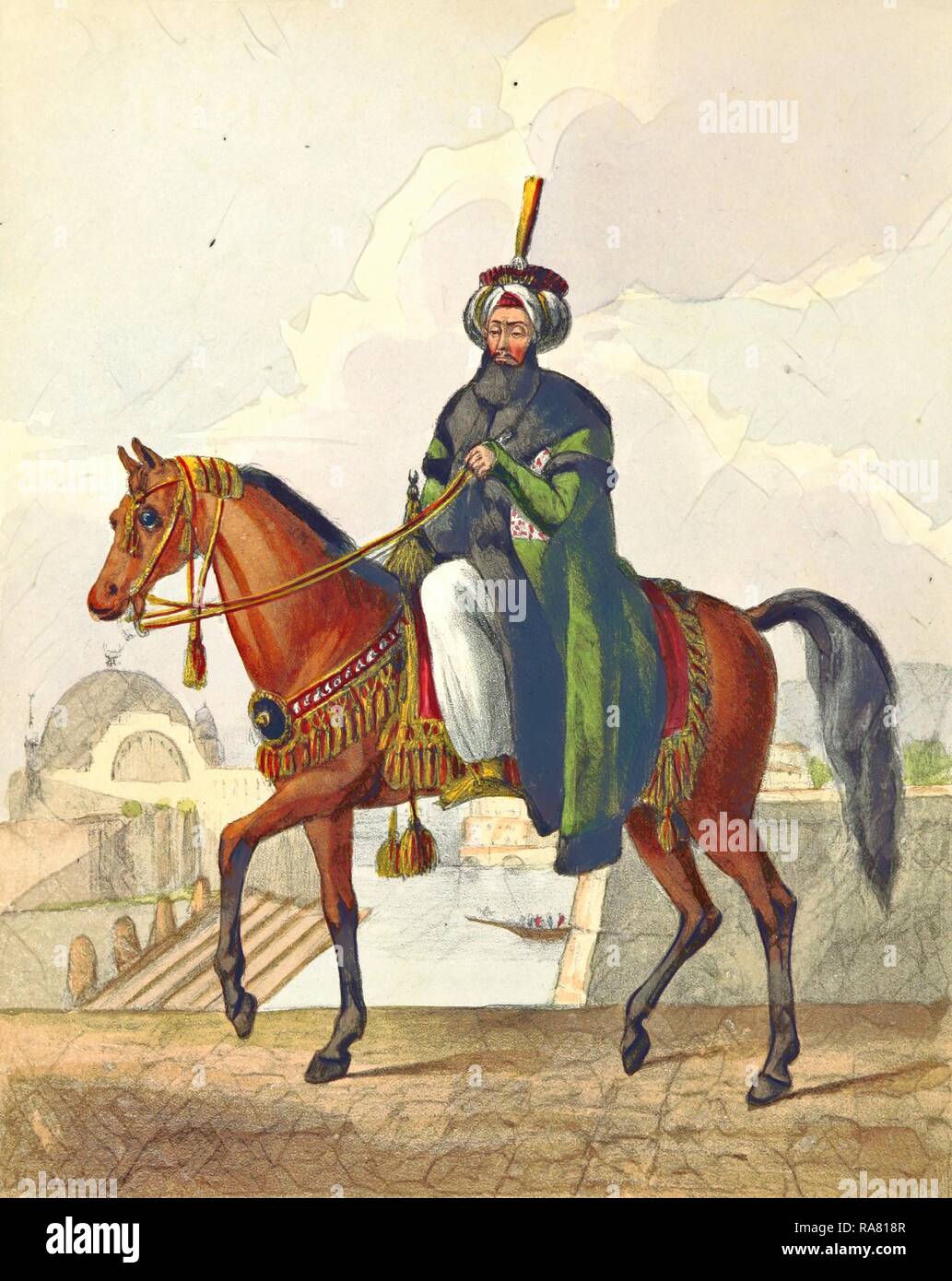 Sultan Mahmood, Constantinople in 1828, in the Turkish Capital and ...