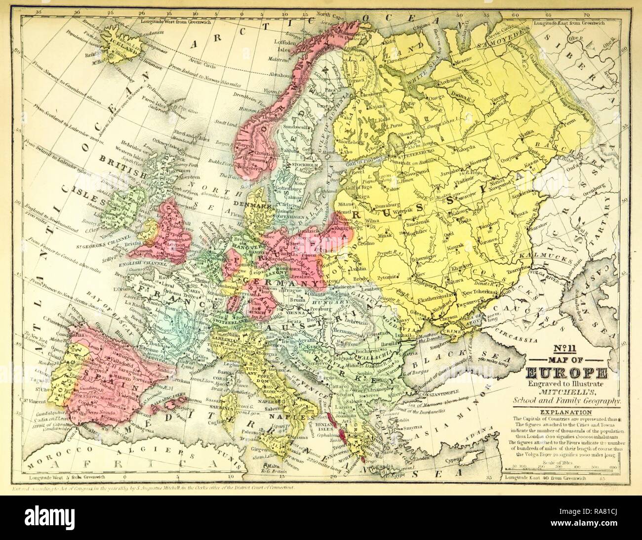 19th Century Map Of Europe 2,100+ Map Old Europe 19th Century Style