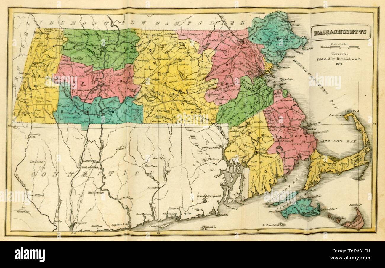 Map, Historical Collections relating to the history and antiquities of ...