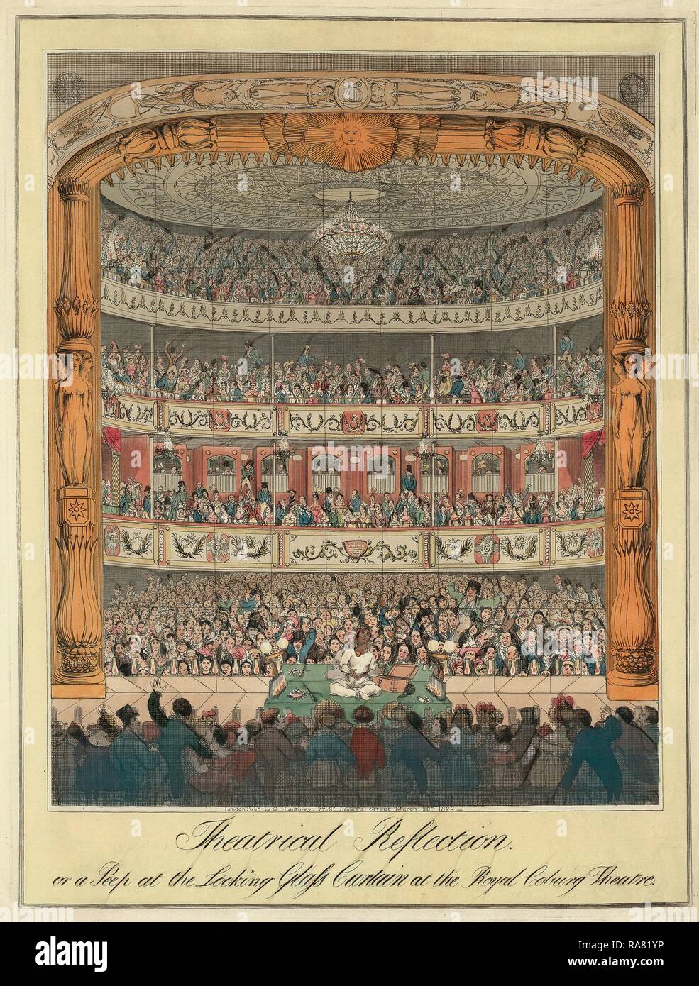 Theatrical reflection, or a peep at the looking glass curtain at the ...