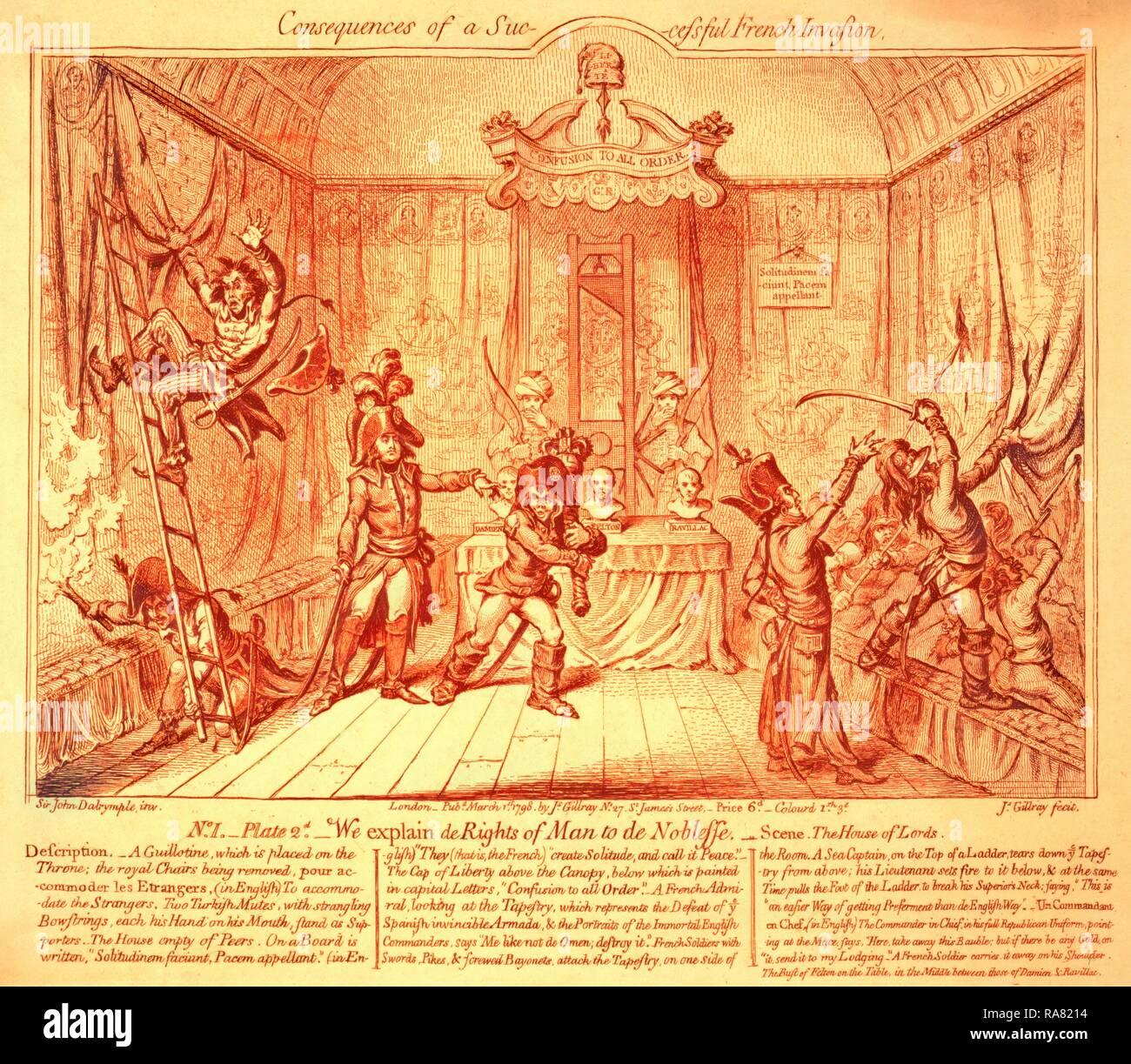 Consequences of a successful French invasion, , artist, [London] : Js ...