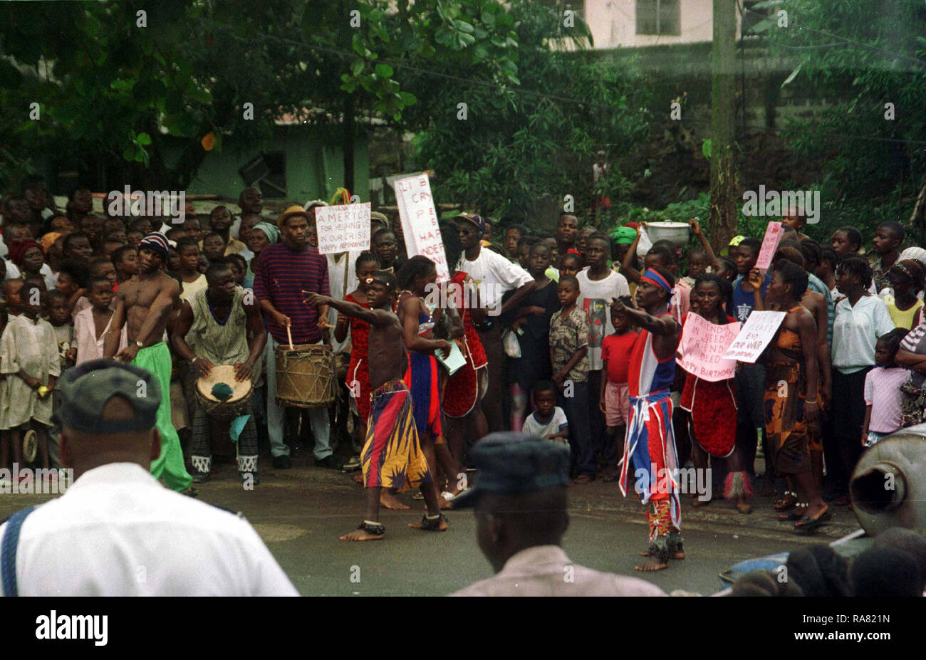 Liberian people hi-res stock photography and images - Alamy