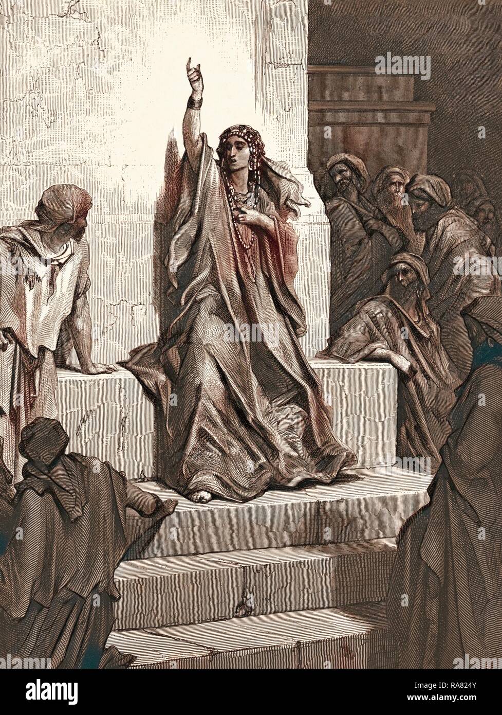 Deborah Bible Art A Judge Or Not A Judge? Deborah's Story | Unlocking