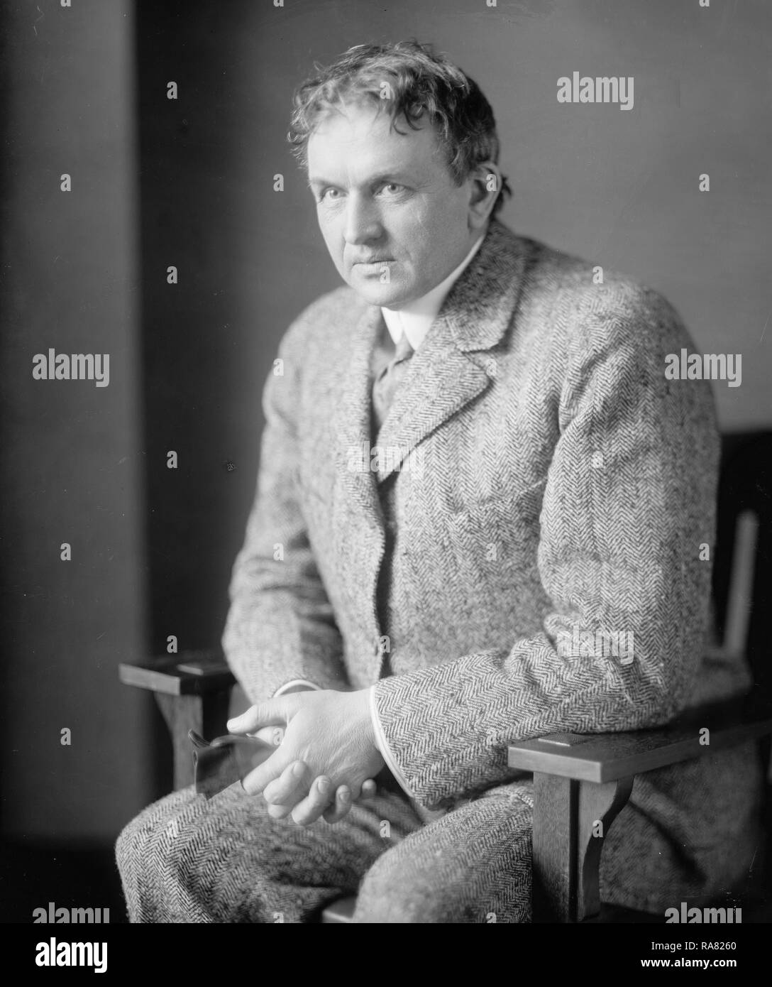 Journalist Otto Carmichael ca. early 1900s Stock Photo - Alamy