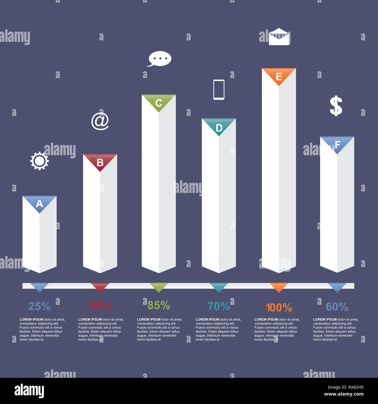 Chart graph vector hi-res stock photography and images - Alamy