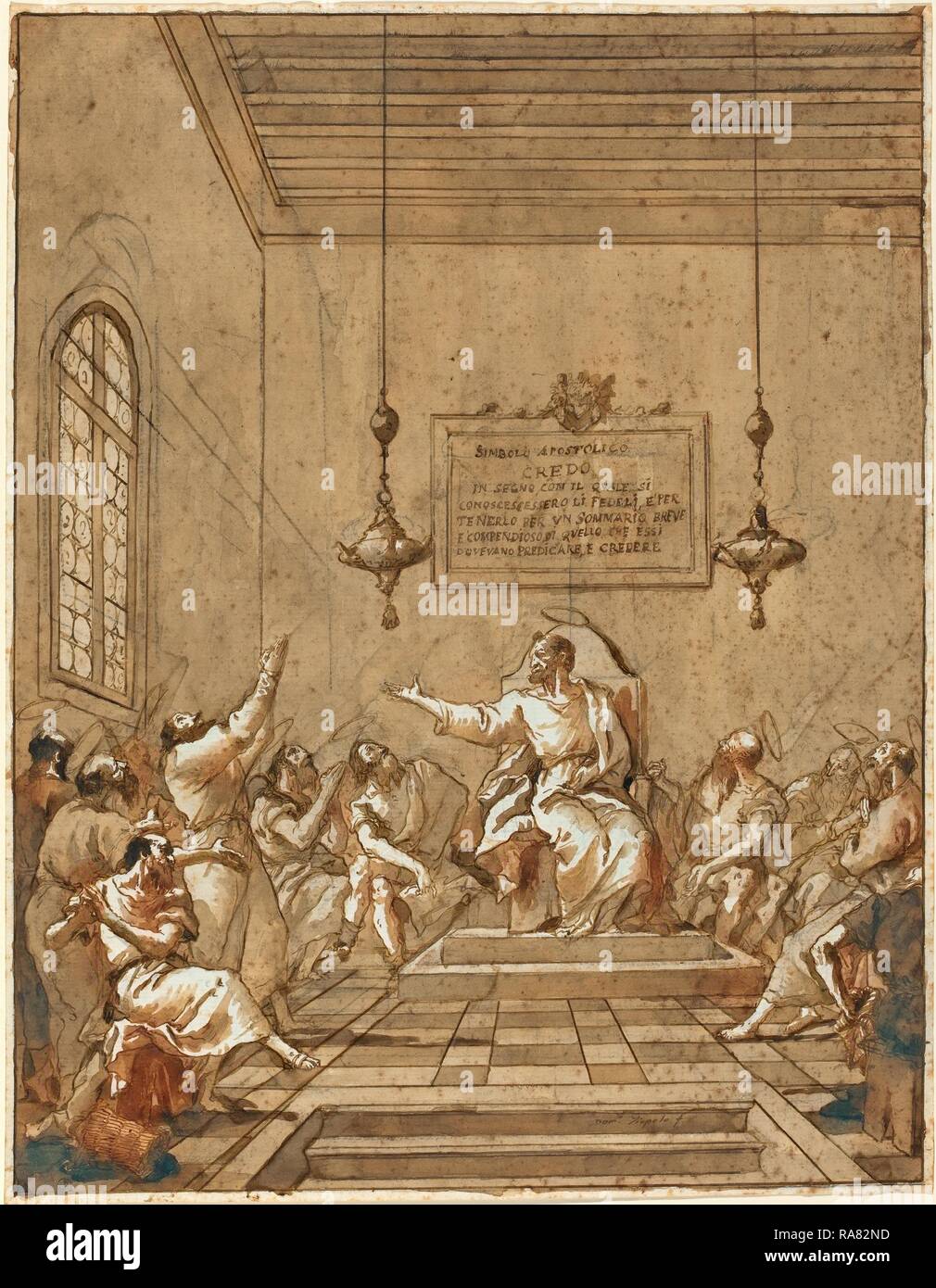 Giovanni Domenico Tiepolo (Italian, 1727 - 1804), The Apostles' Creed ...