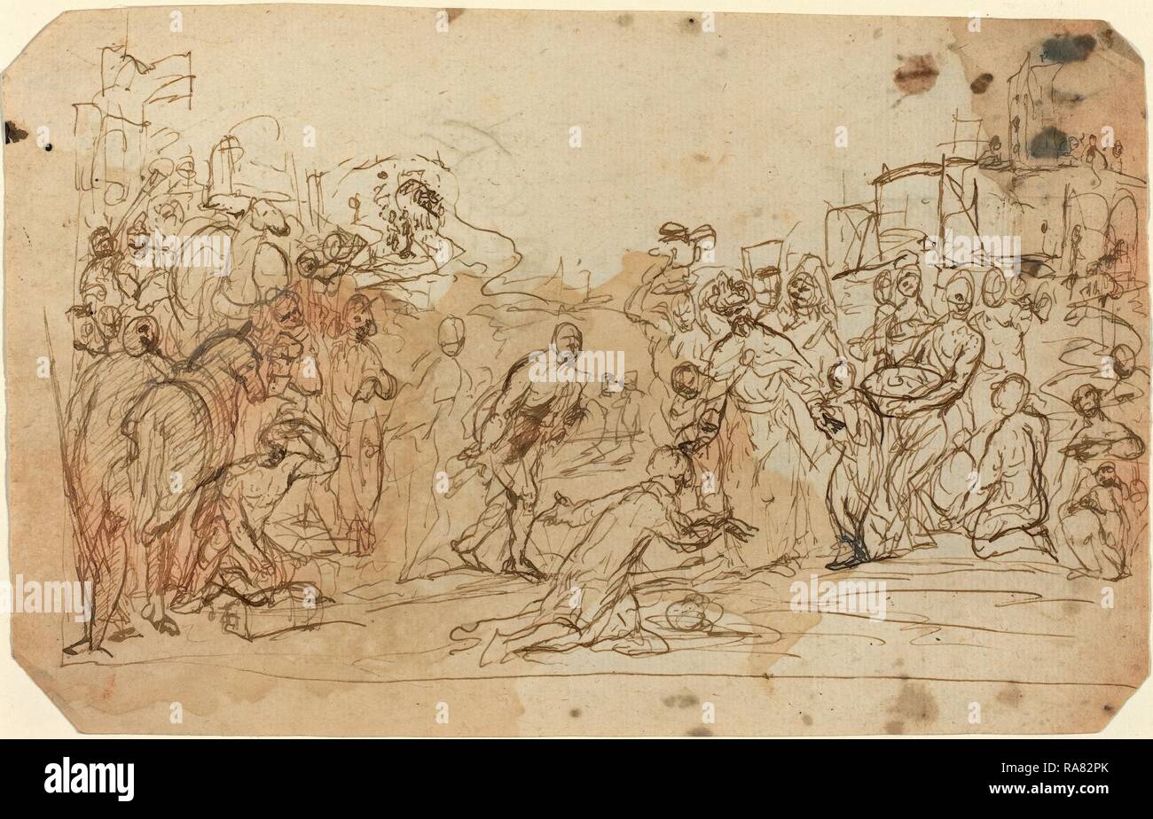 Attributed to Donato Creti (Italian, 1671 - 1749), The Adoration of the ...