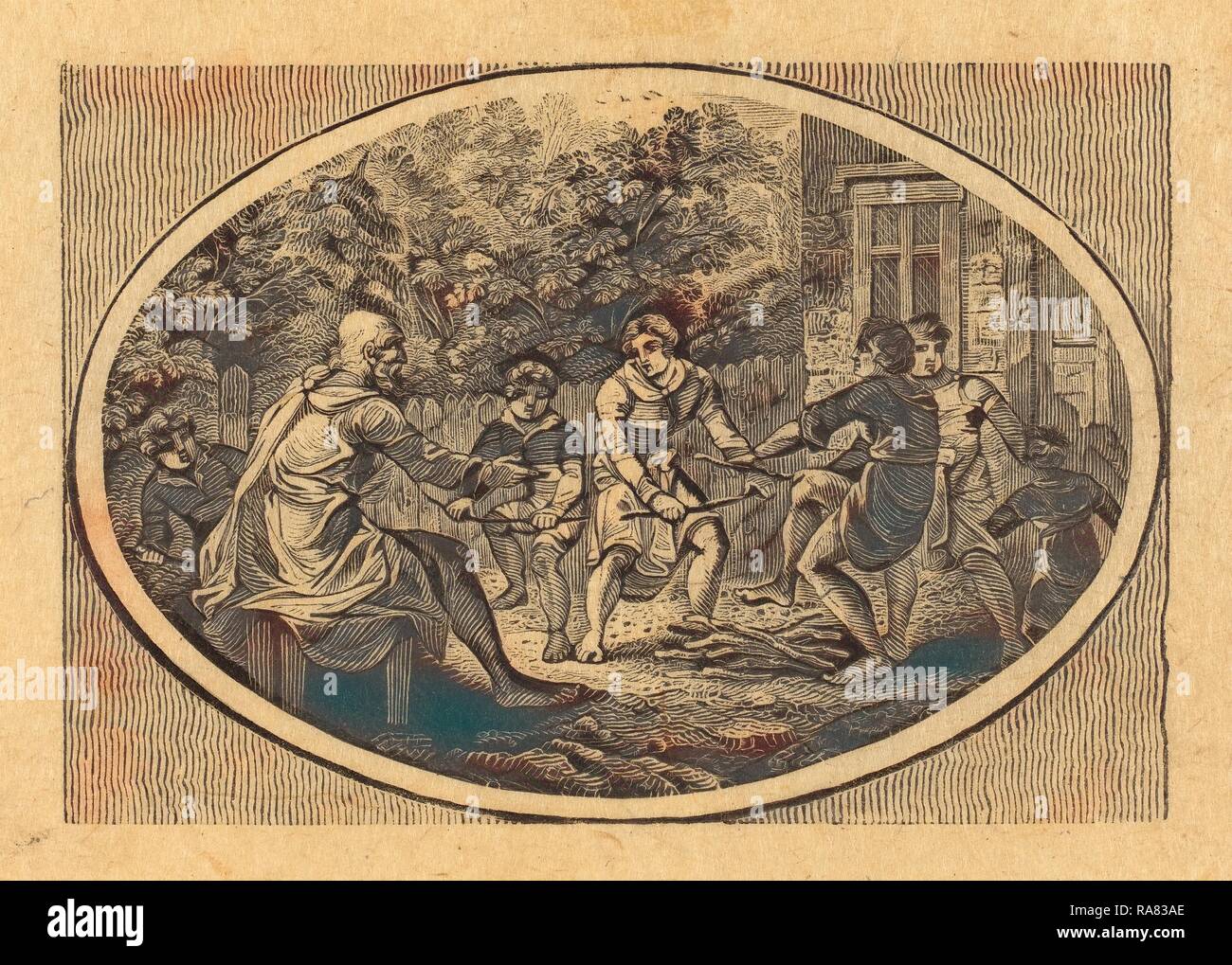 Thomas Bewick (British, 1753 - 1828), The Boasting Traveler, 1818, wood ...