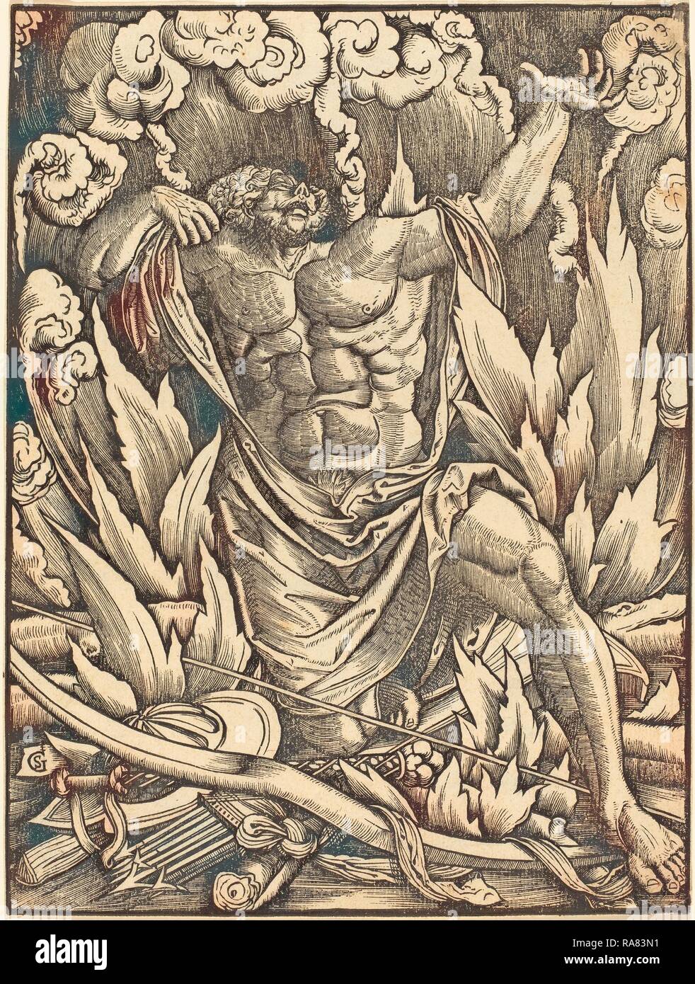 Gabriel Salmon (French, active 1504-1542), The Death of Hercules ...