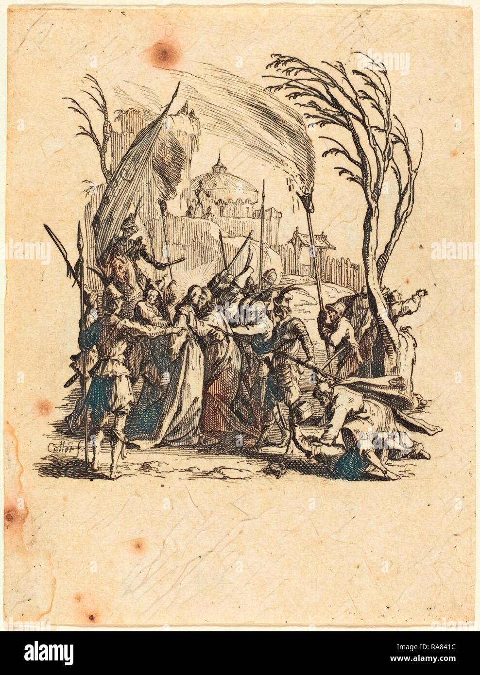 Jacques Callot (French, 1592 - 1635), The Betrayal, c. 1624-1625 ...