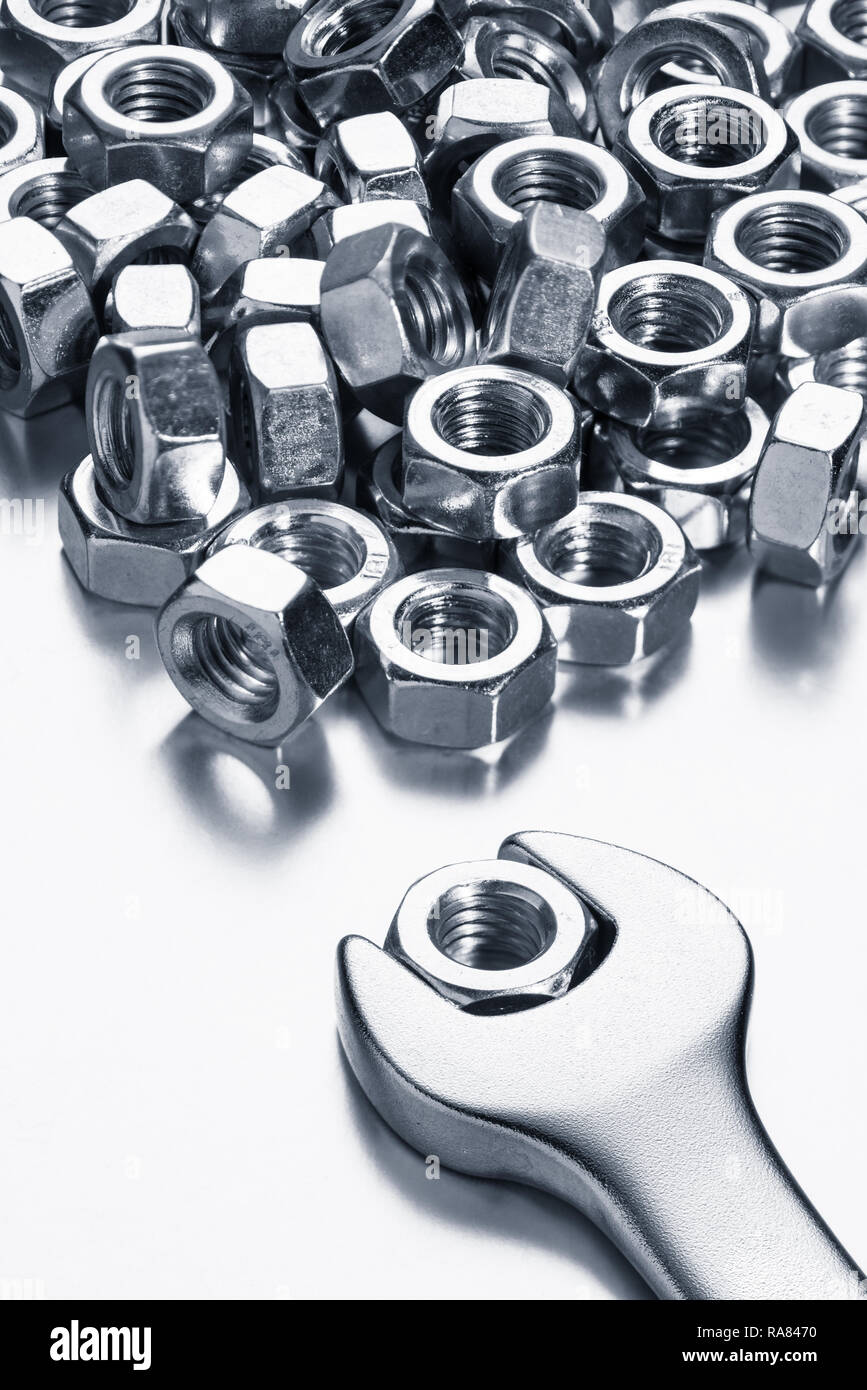 Wrench with female screw. Tool Stock Photo - Alamy