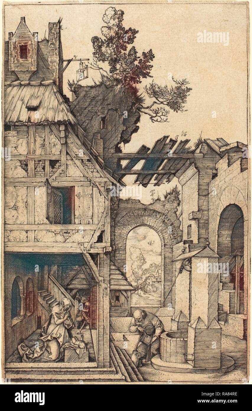 Albrecht Dürer (German, 1471 - 1528), The Nativity, 1504, engraving ...