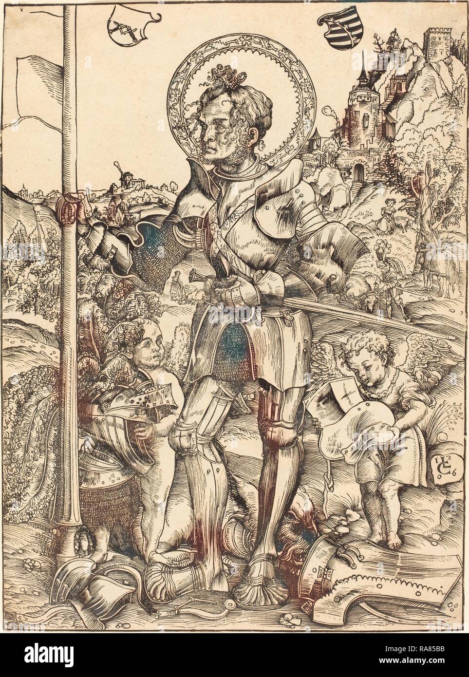 Lucas Cranach the Elder (German, 1472 - 1553), Saint George Standing ...