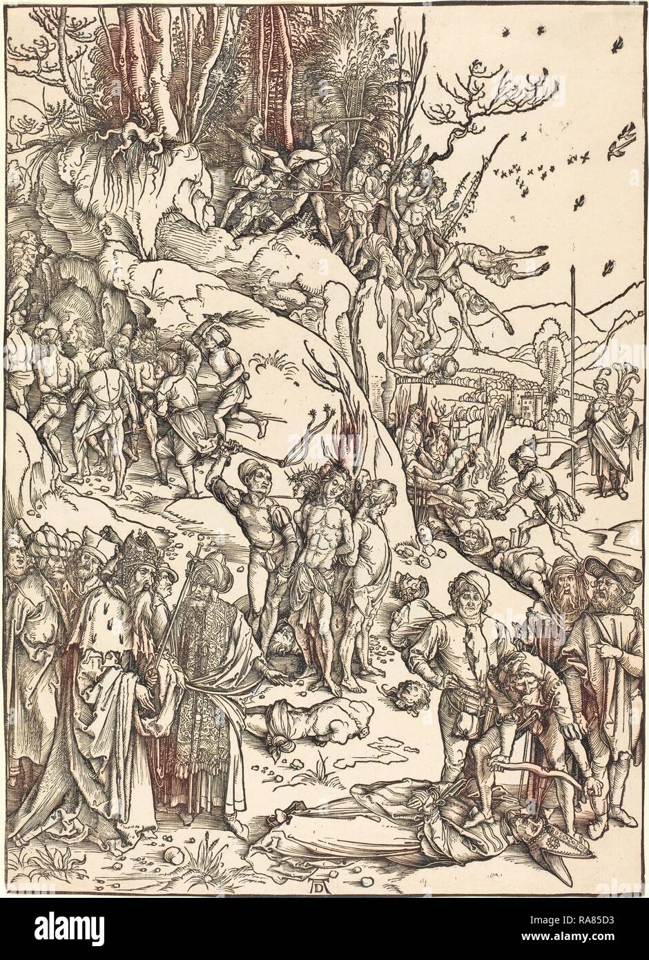 Albrecht Dürer (German, 1471 - 1528), The Martyrdom of the Ten Thousand ...