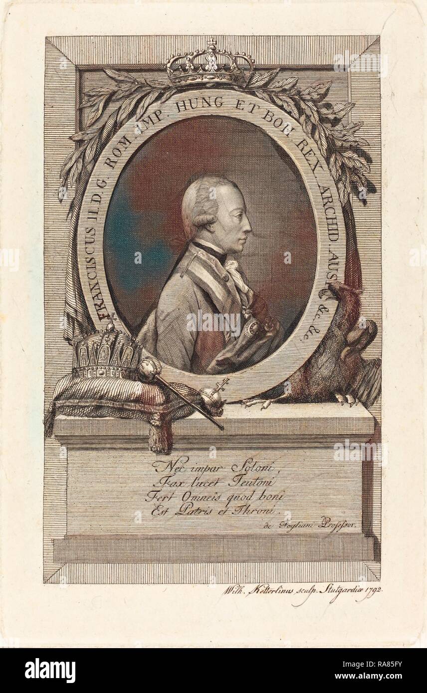 Christian Wilhelm Ketterlinus (German, 1766 - 1803), Francis II, Holy ...