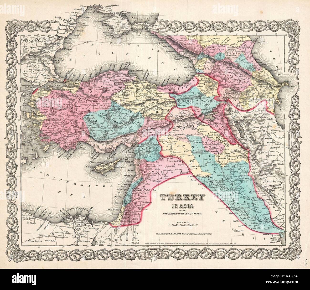 Historical iraq map hi-res stock photography and images - Alamy
