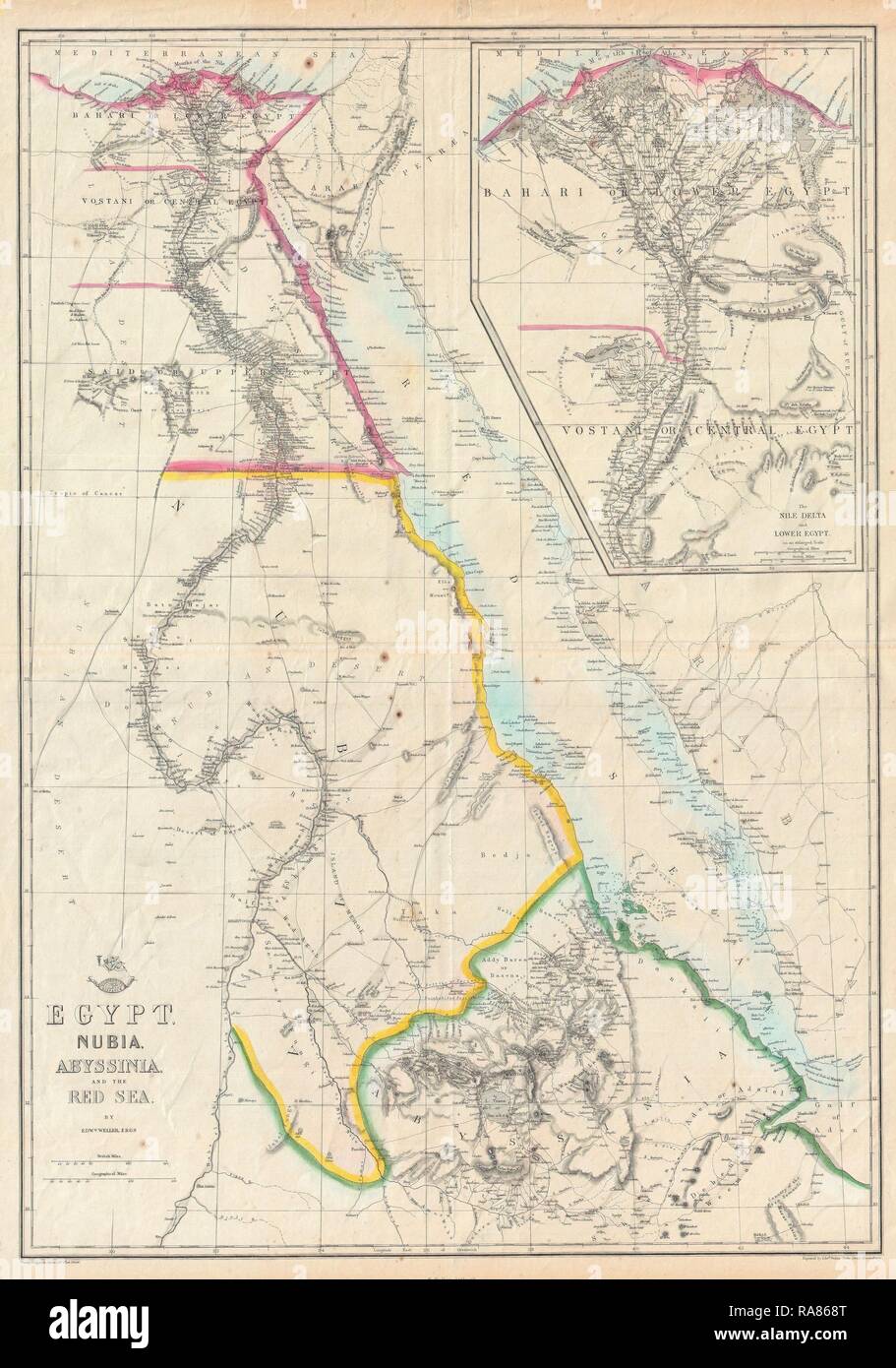 1858 world map hi-res stock photography and images - Alamy