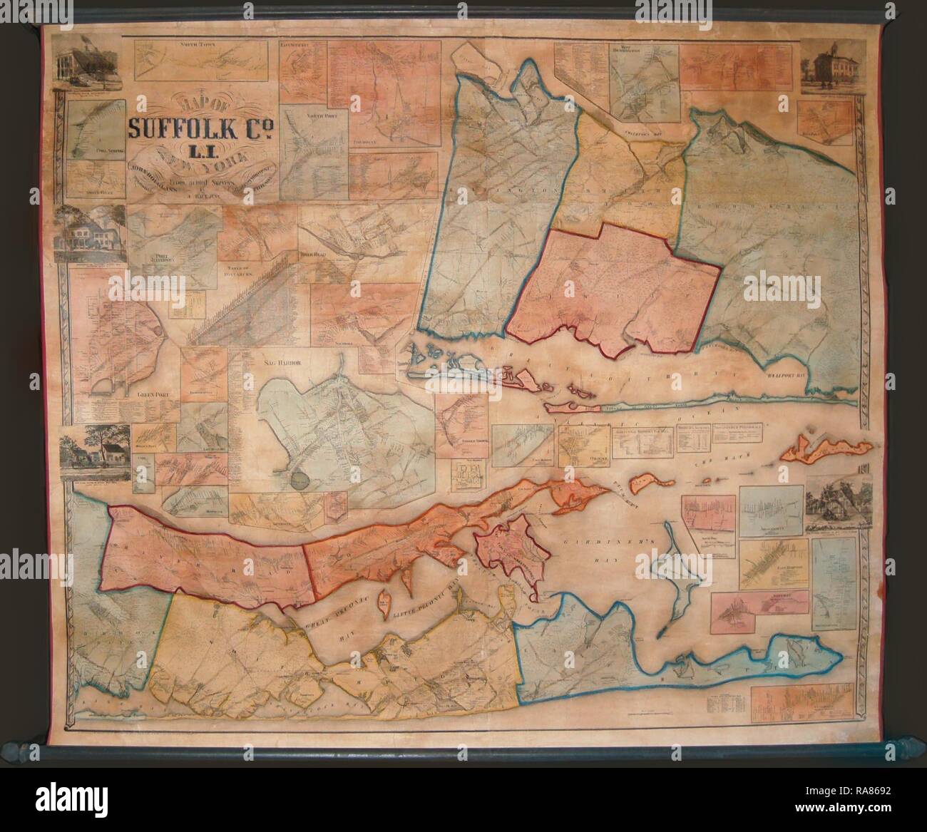 1858 world map hi-res stock photography and images - Alamy