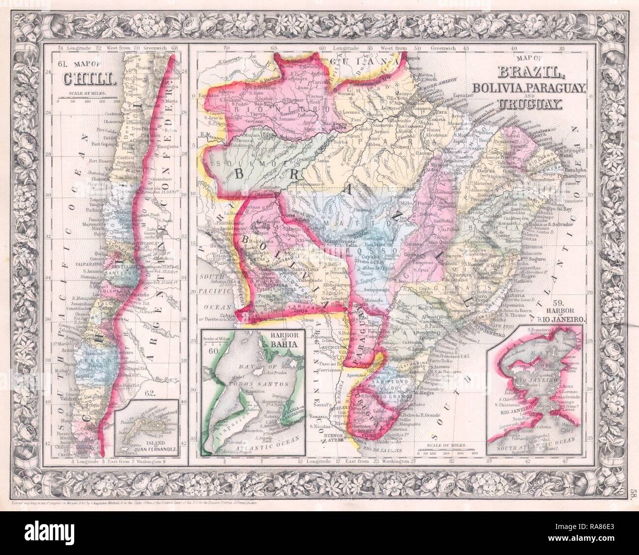 Historical bolivia map hi-res stock photography and images - Alamy