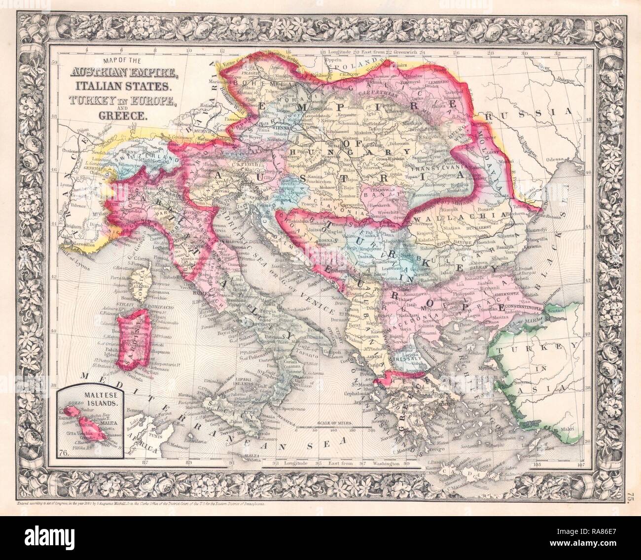 Ancient greece italy map hi-res stock photography and images - Alamy