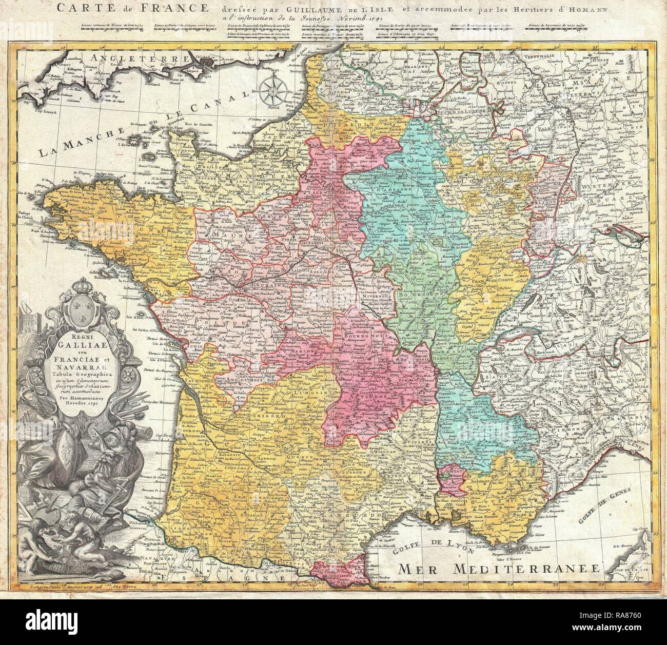 1741 world map hi-res stock photography and images - Alamy