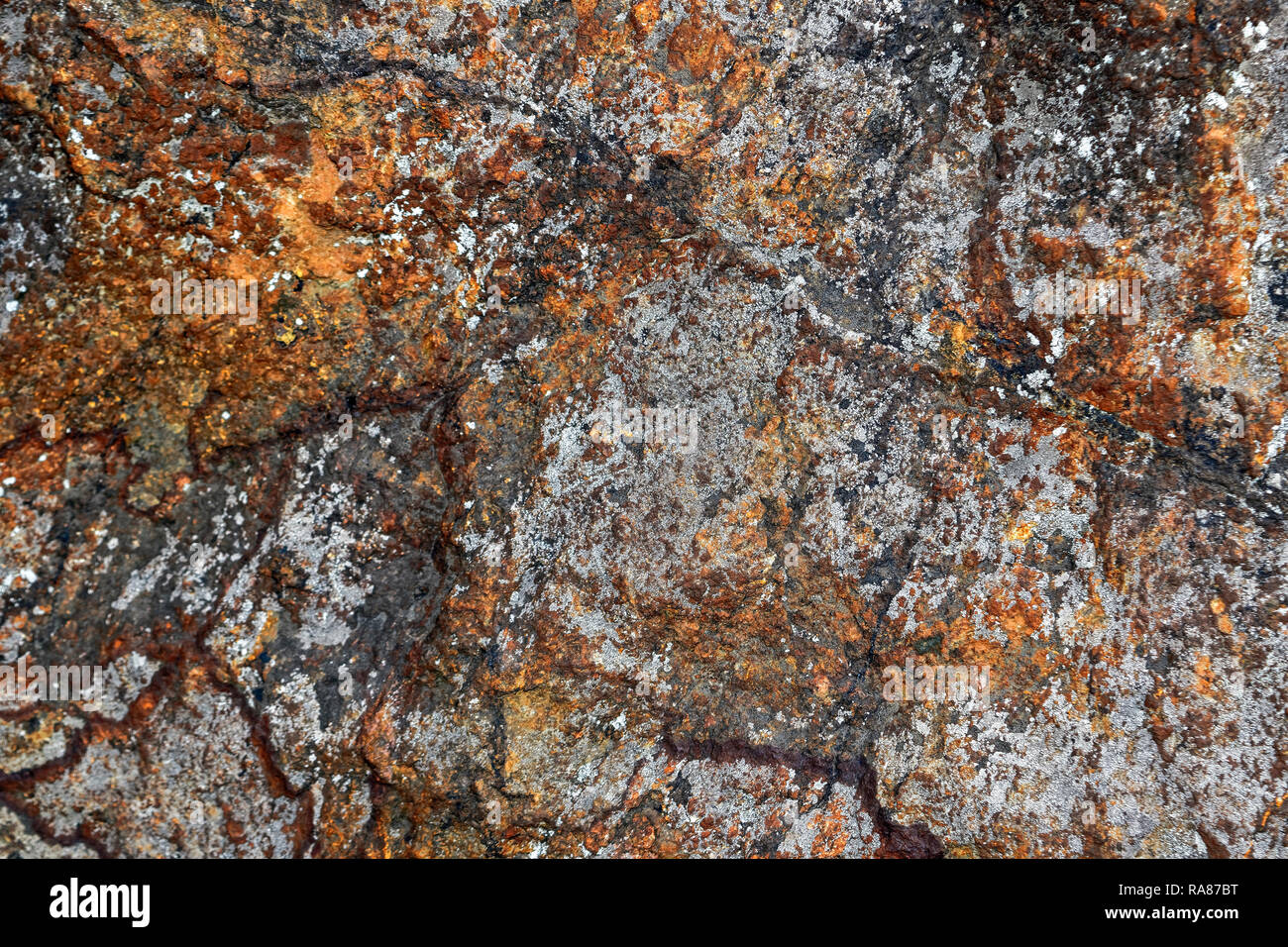 Natural texture of hematites of the Ural Mountains. Close-up Stock ...