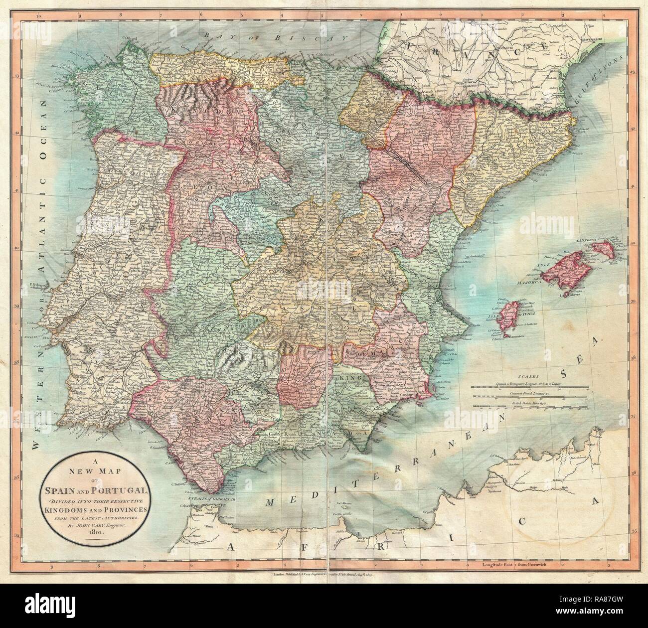 1754 world map hi-res stock photography and images - Alamy