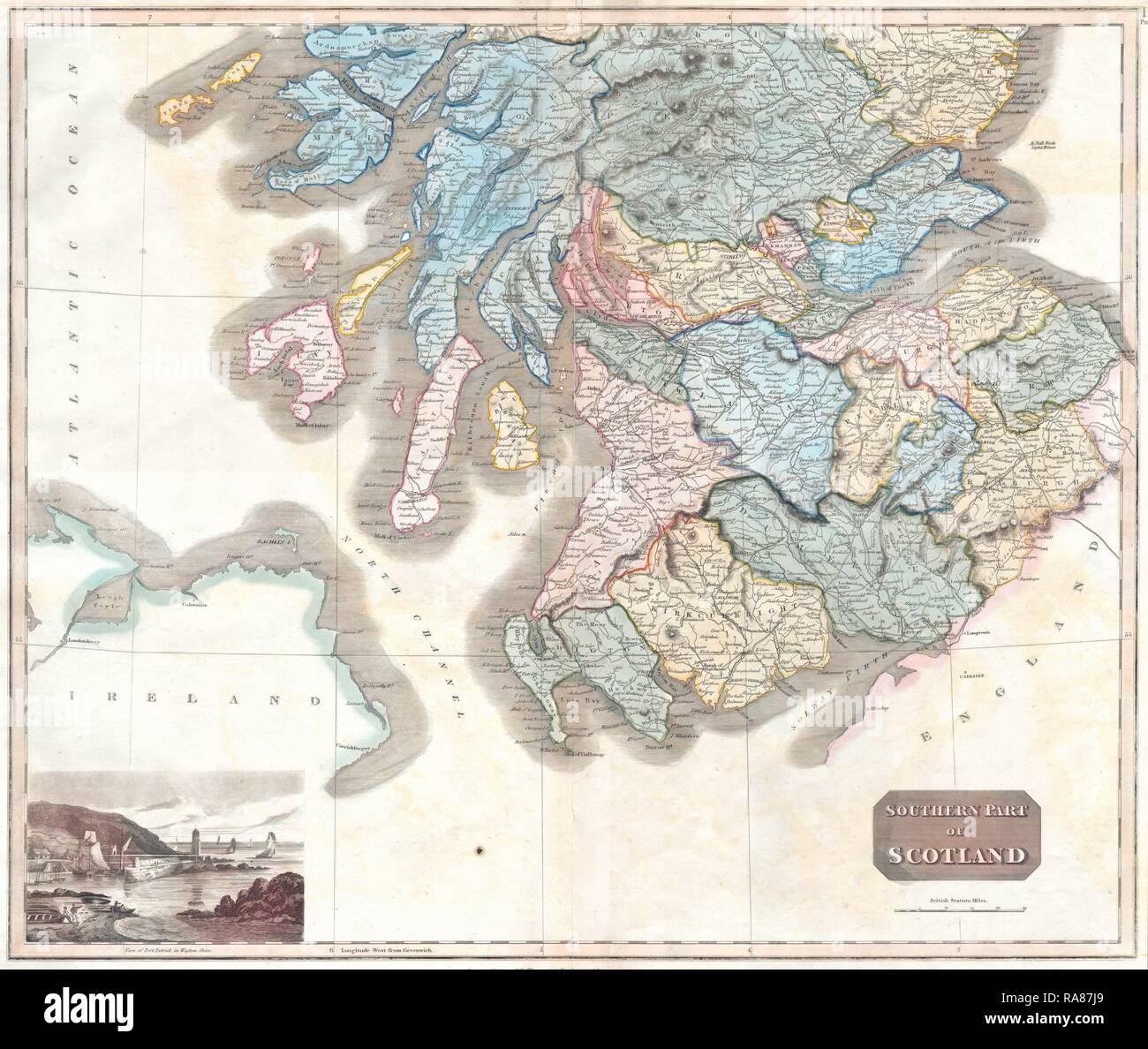 John thomson map hi-res stock photography and images - Alamy