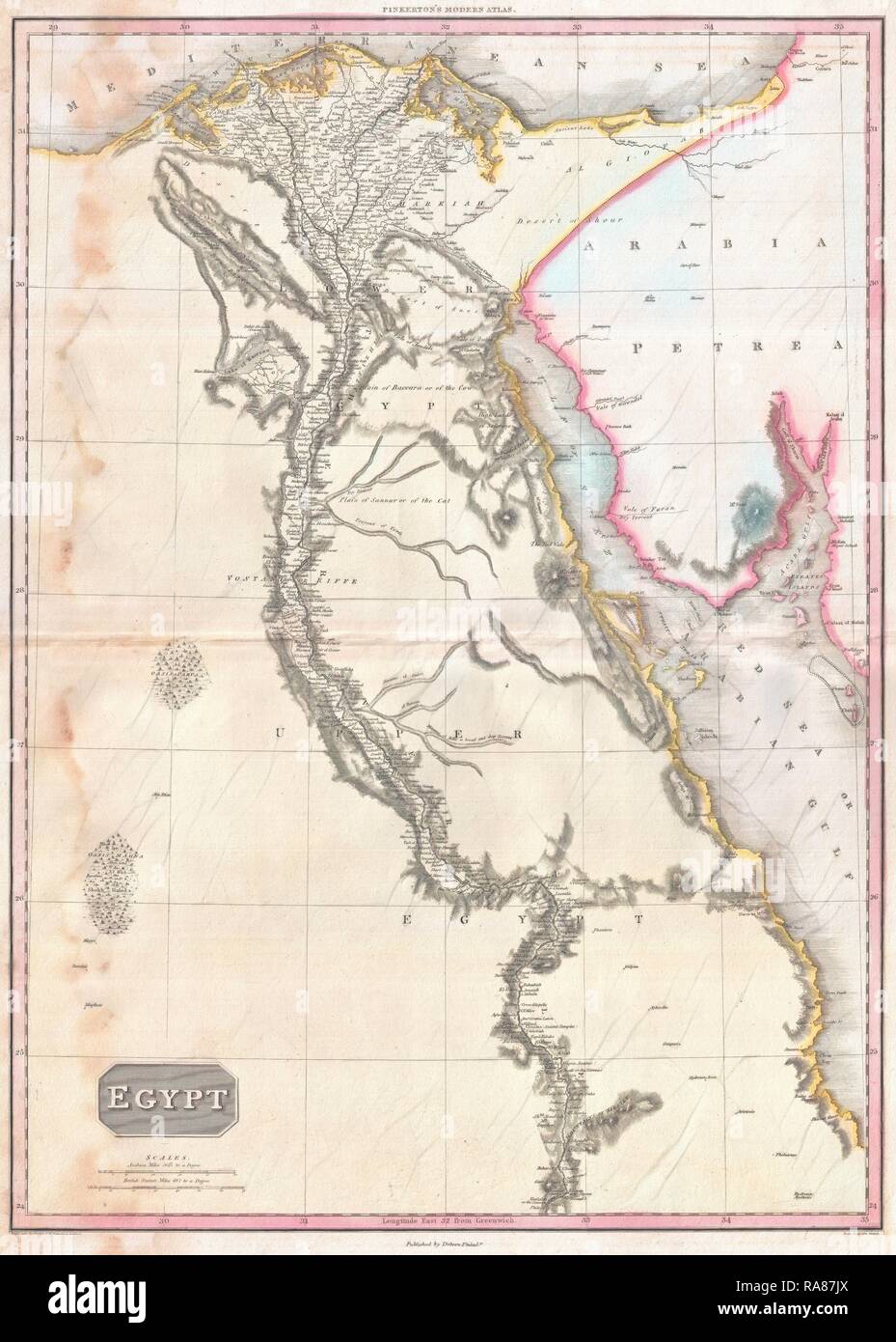 Pinkerton world map hi-res stock photography and images - Alamy