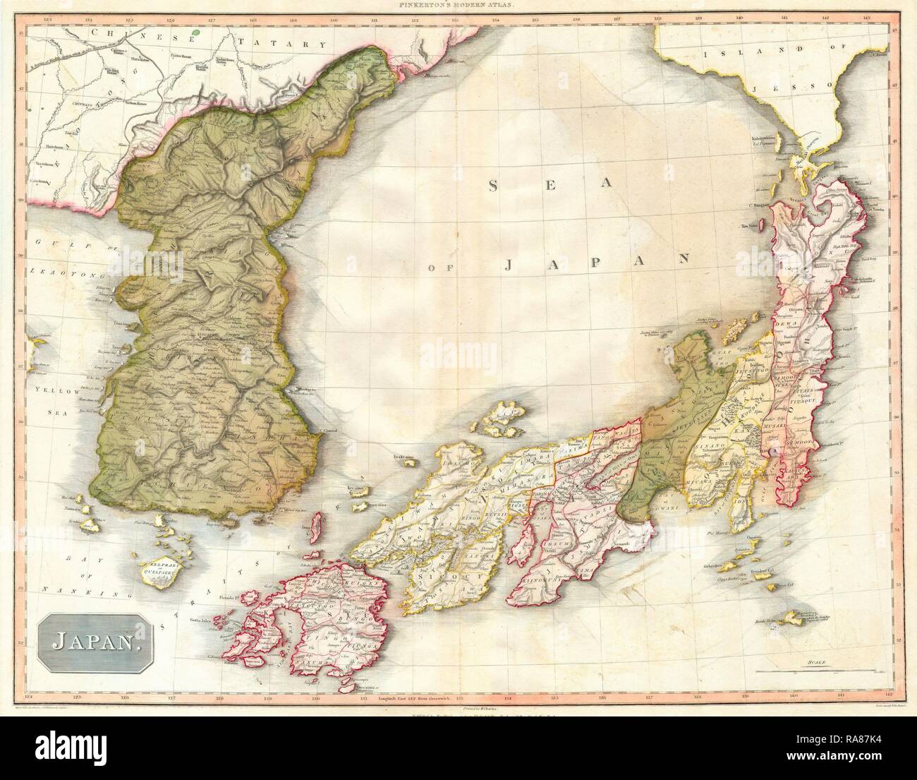 Pinkerton world map hi-res stock photography and images - Alamy