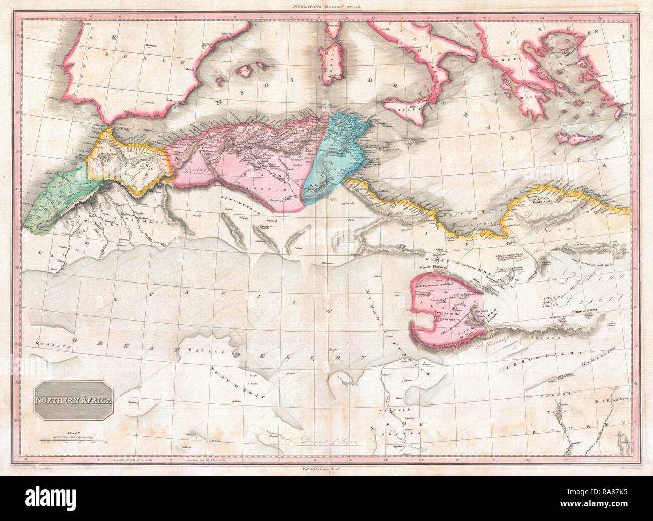 Pinkerton map hi-res stock photography and images - Alamy