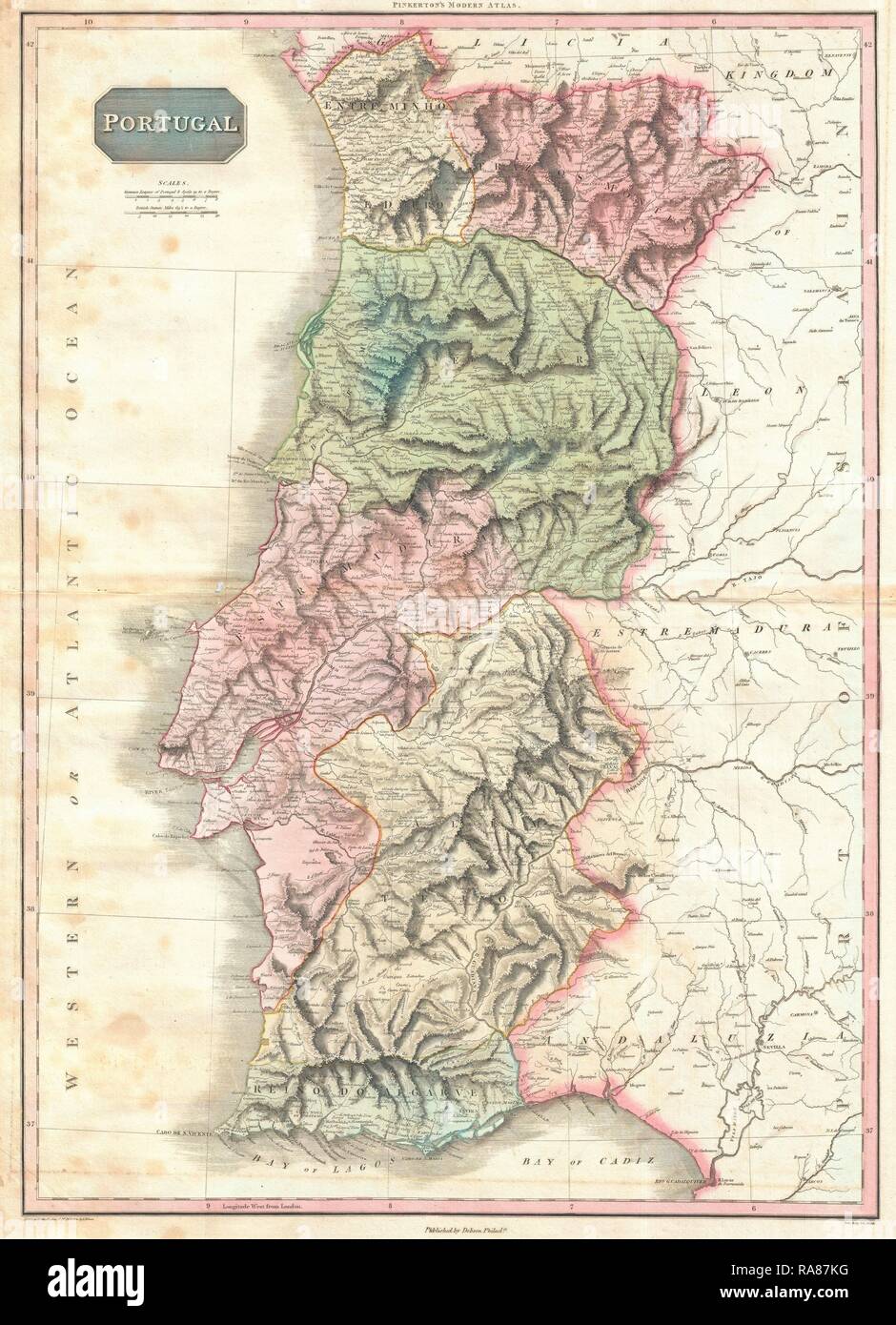 Pinkerton map hi-res stock photography and images - Alamy