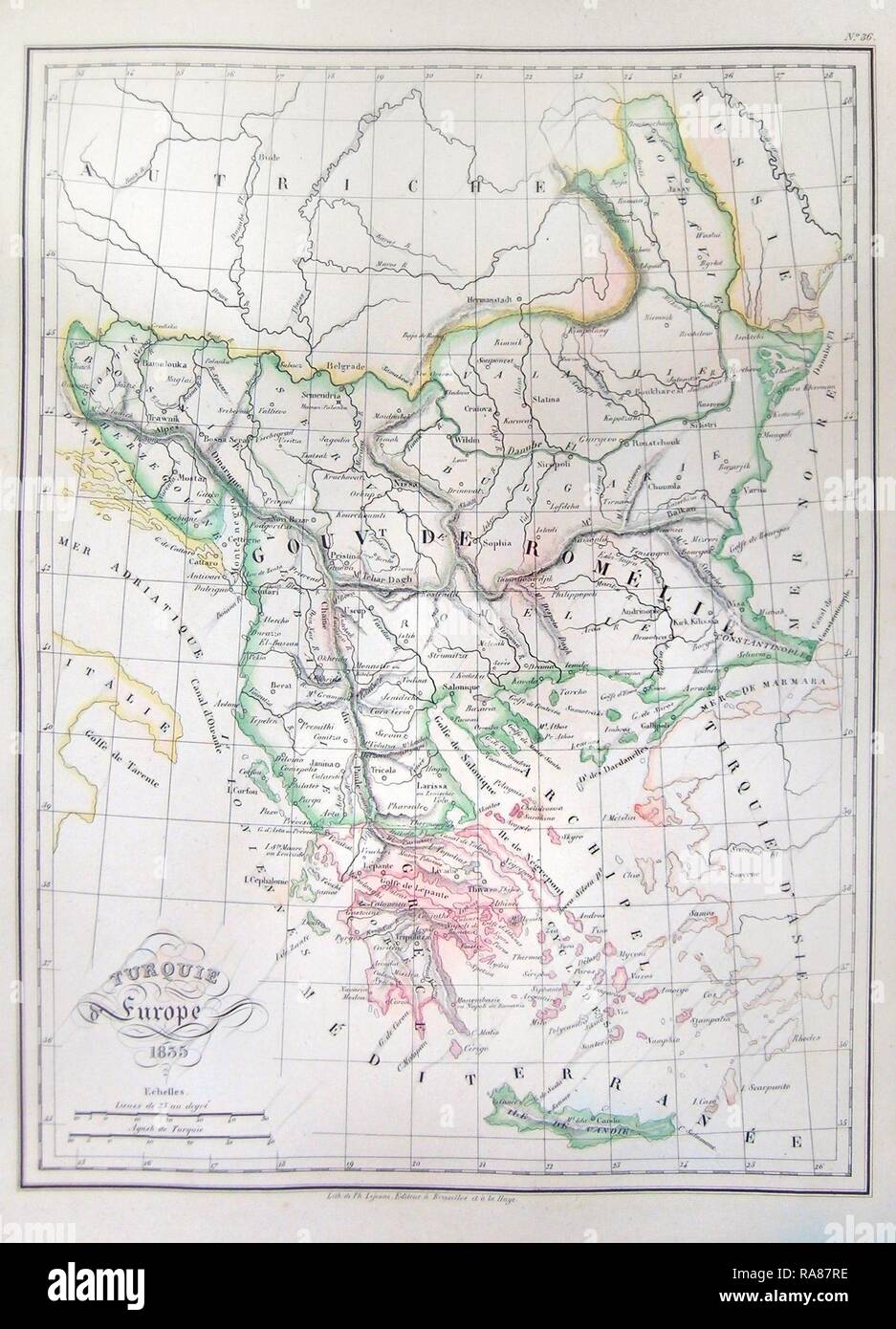 Ottoman empire world map hi-res stock photography and images - Alamy