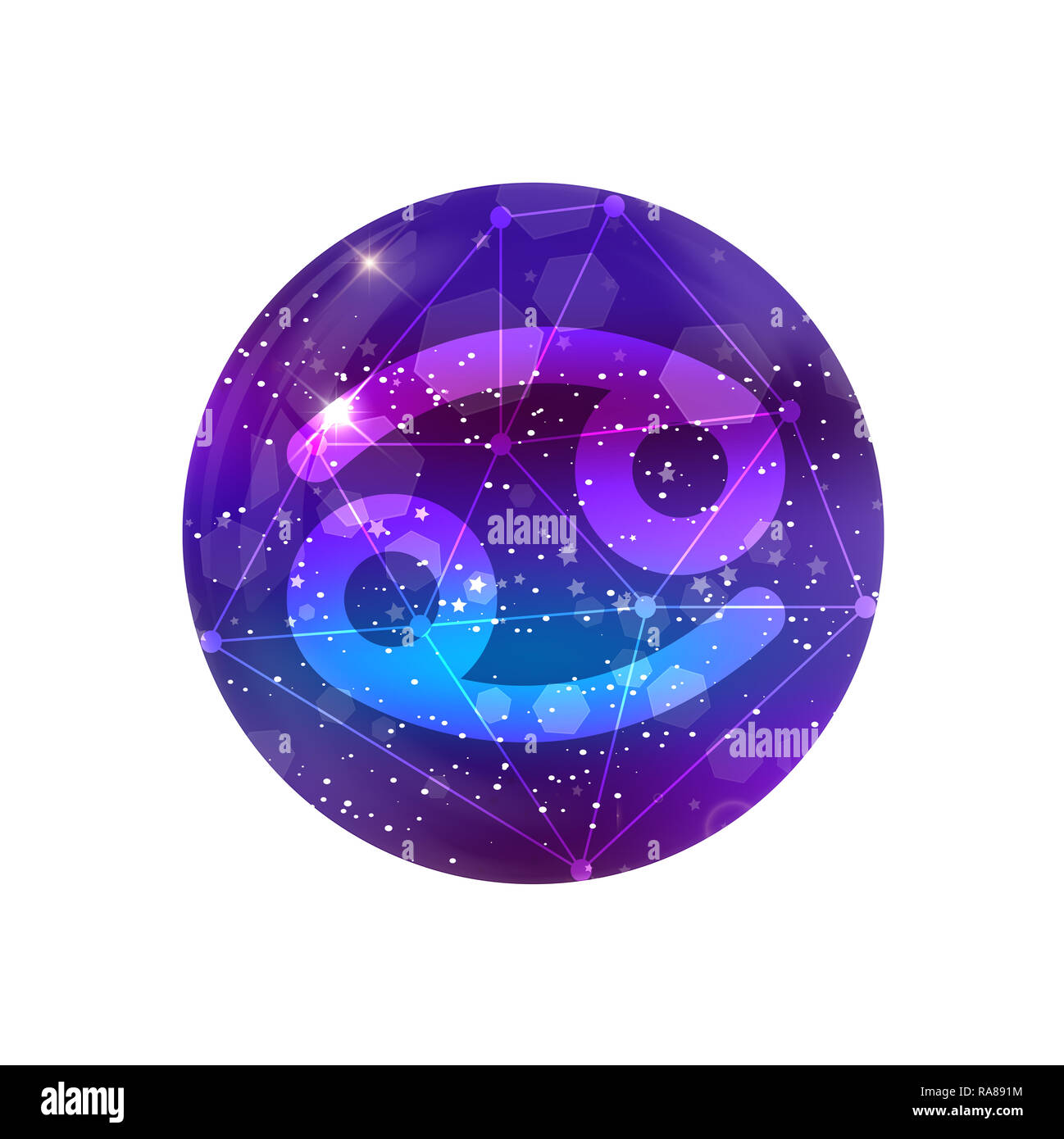 Cancer Constellation High Resolution Stock Photography and Images - Alamy