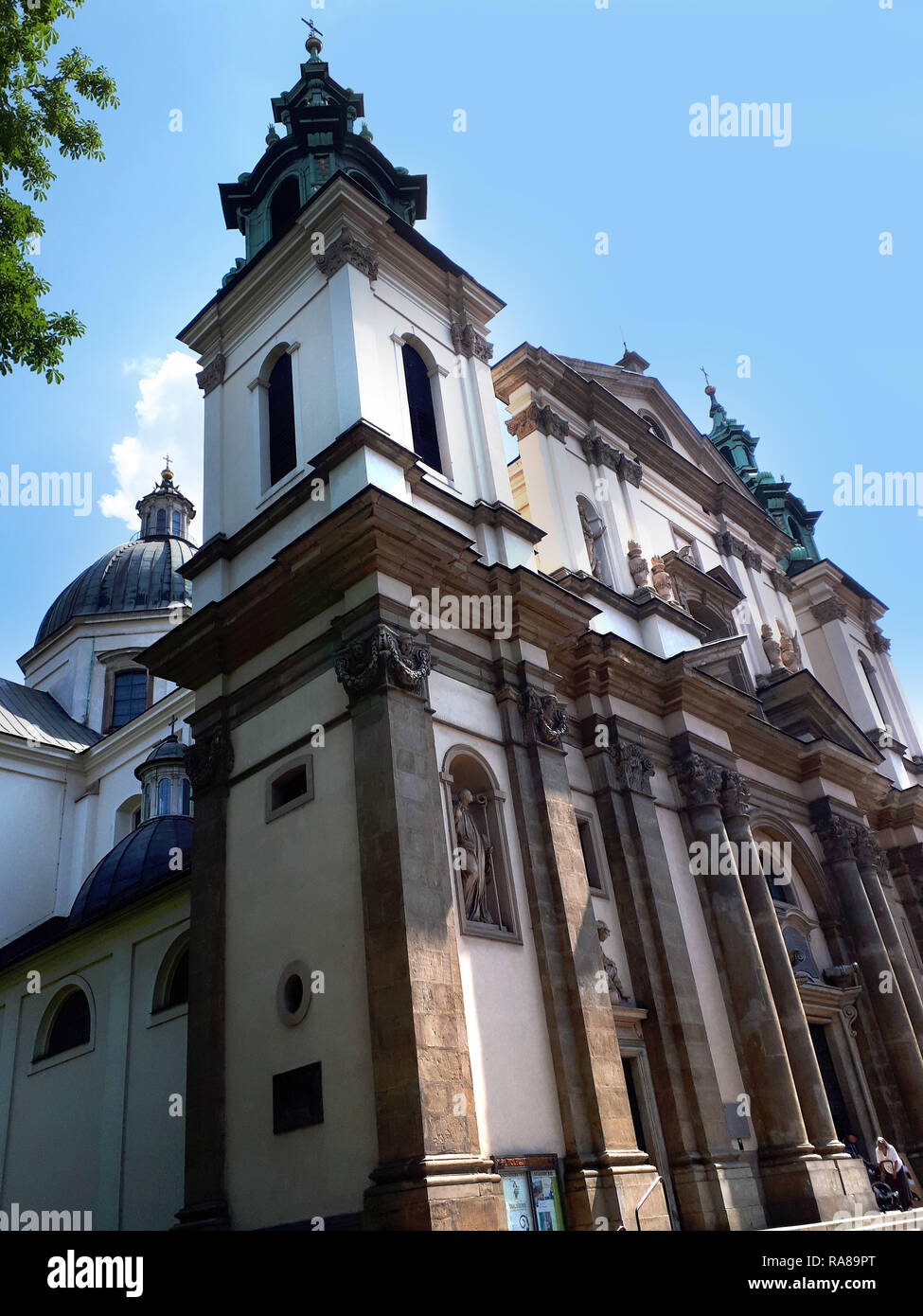 The Church of St. Anne in the historic centre of Krakow, Poland, is a ...