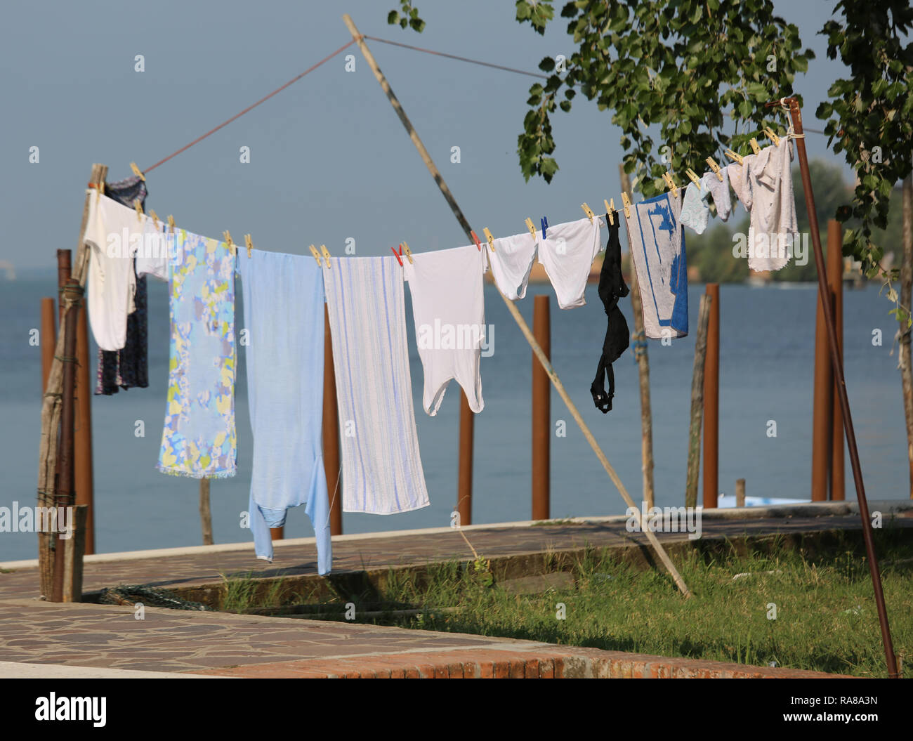 Wet cloths hi-res stock photography and images - Alamy