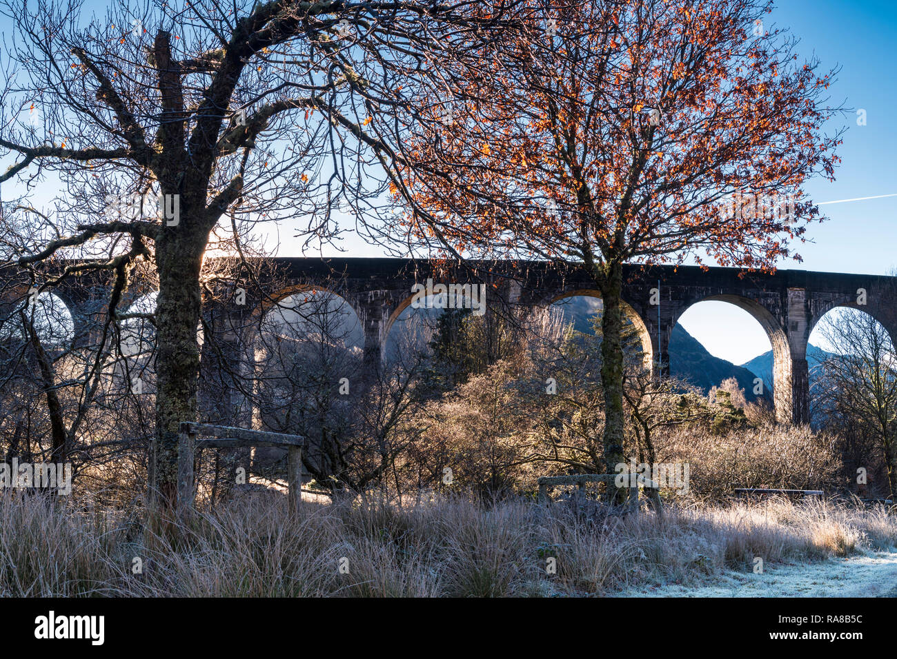 Glenfinnan viaduct winter hi-res stock photography and images - Alamy