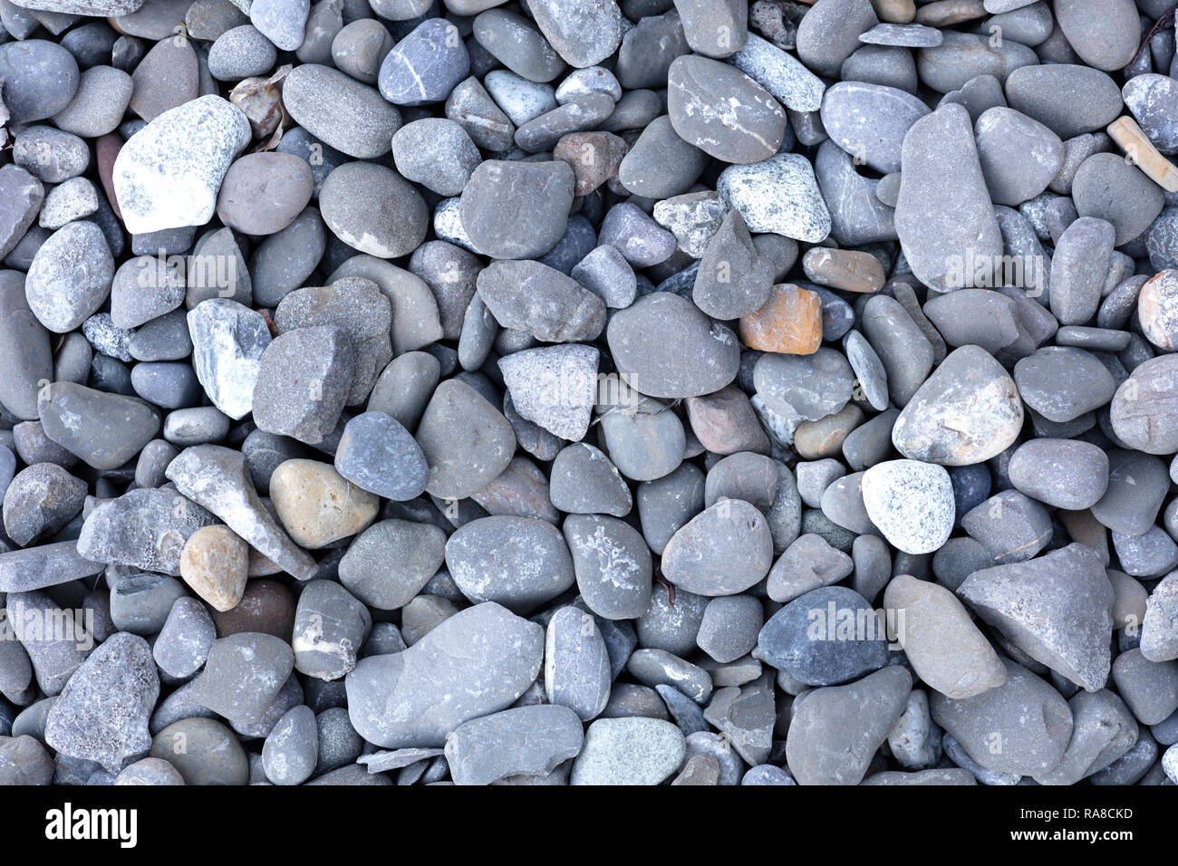 background of gray, yellow and blue pebbles, photo with high resolution ...