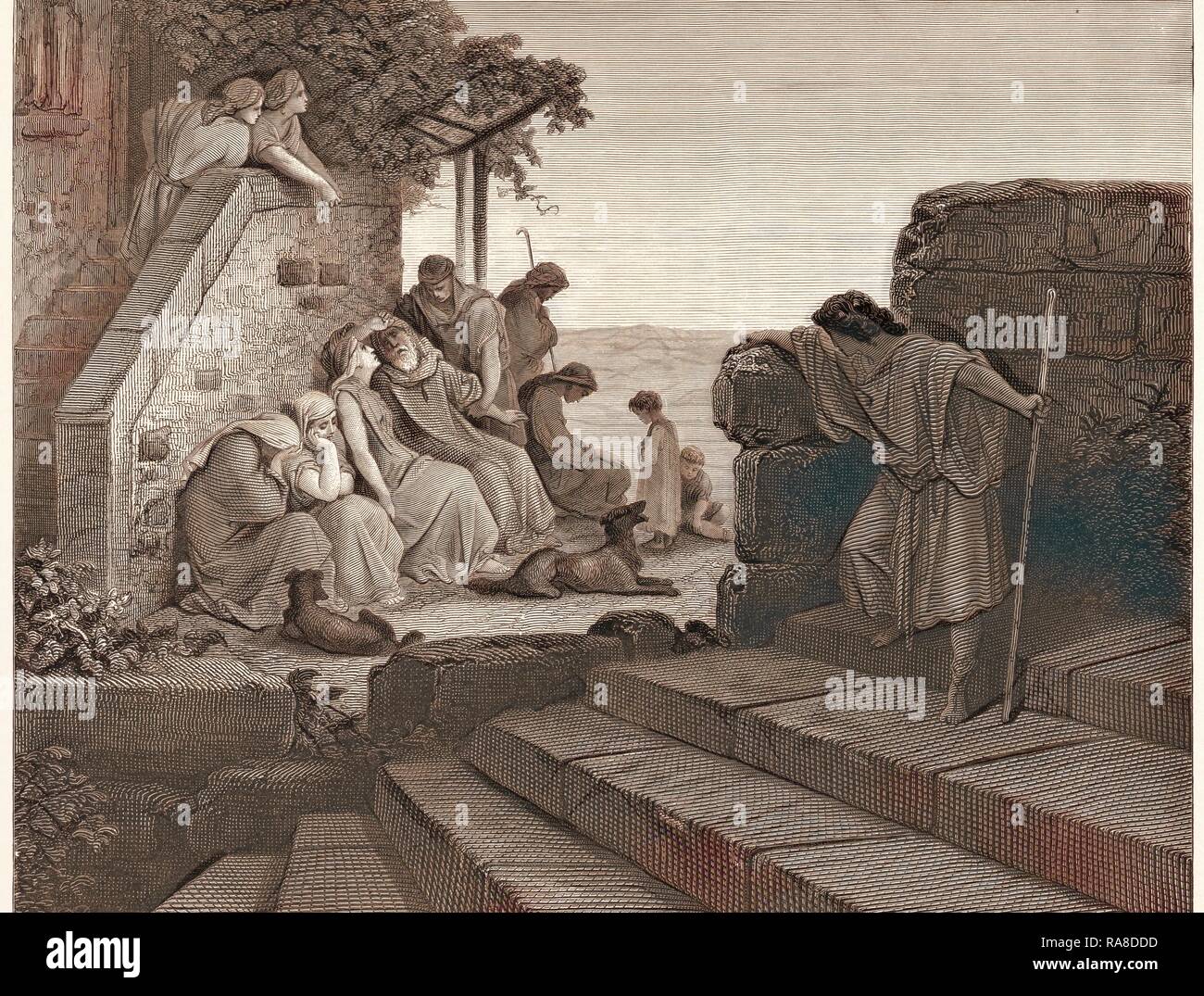 The Return of the Prodigal Son. Reimagined by Gibon. Classic art with a ...